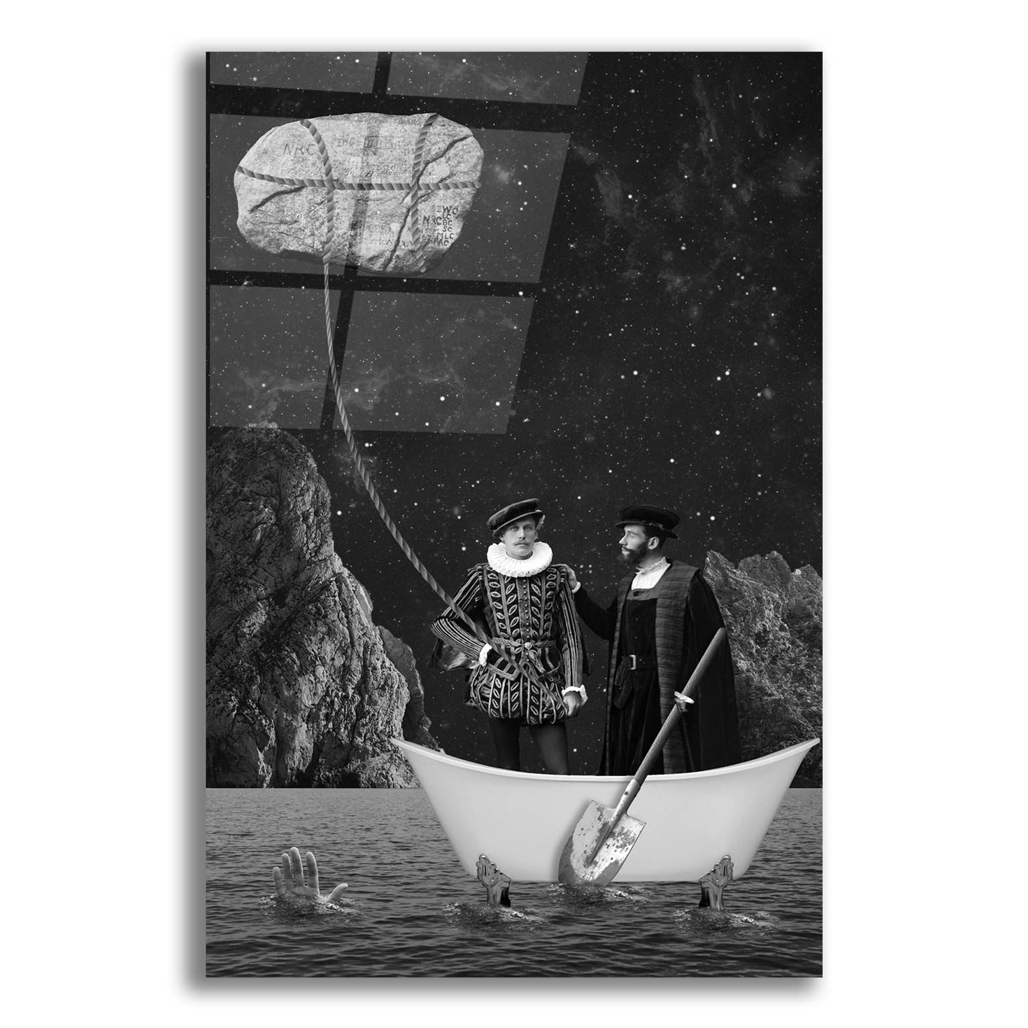 Epic Art 'Drifting Away' by Elo Marc, Acrylic Glass Wall Art – EpicArt.com